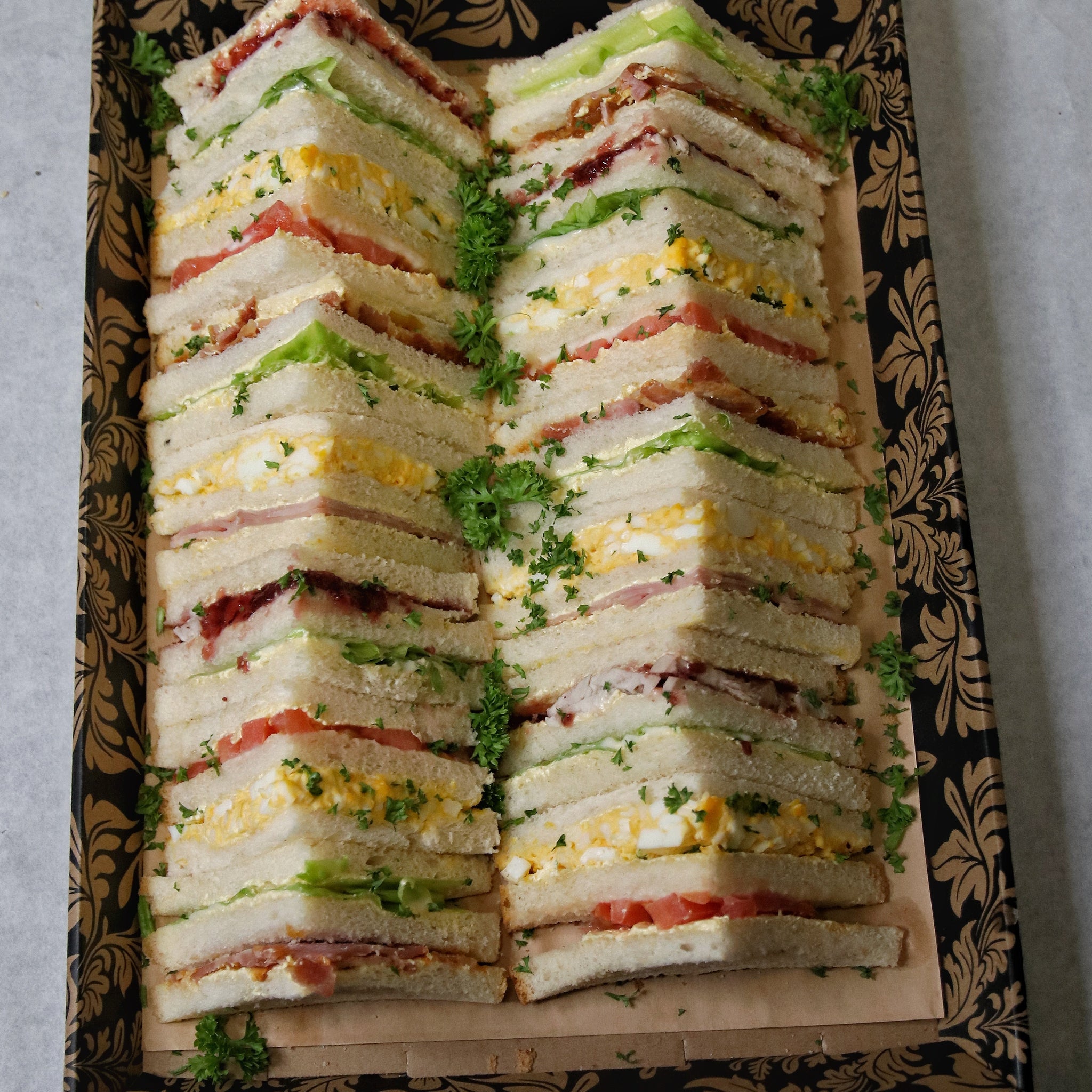 Club Sandwich Platter – Silverstream Bakery